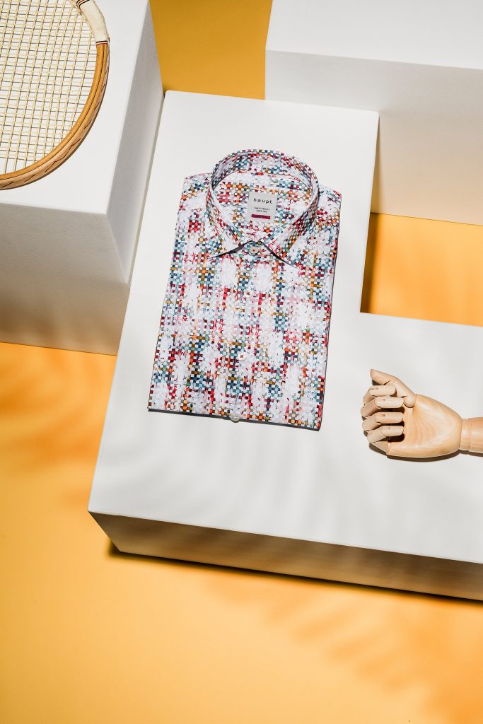 Jetzt wird’s bunt: Die SS18 Kollektion von Haupt Shirts - THE CLIQUE SUITE